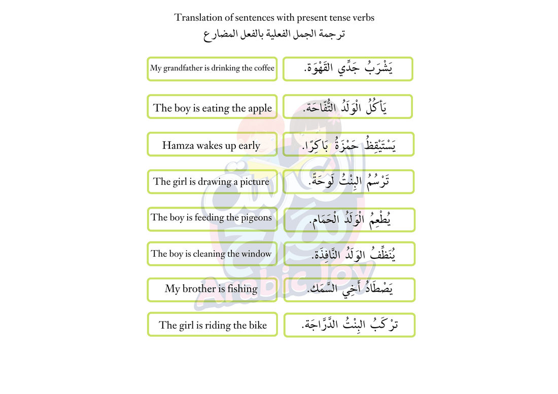I Can Make a Sentence - Arabic sentence building activity DIGITAL Prin ...