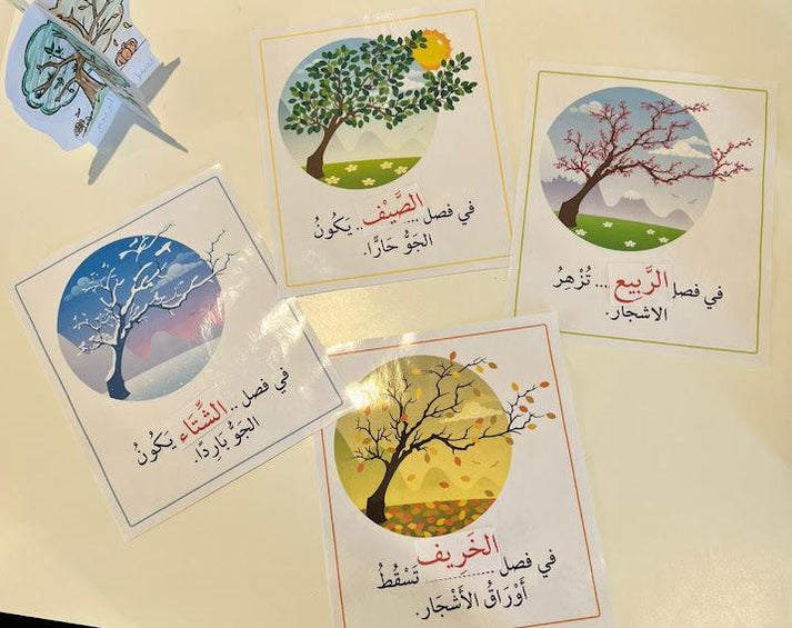 Four Seasons and Weather Arabic Resource Pack - Digital Download - حزم ...